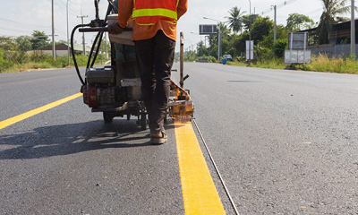 Jasa Pemasangan Marka Jalan - Bangun Bersama Abadi
