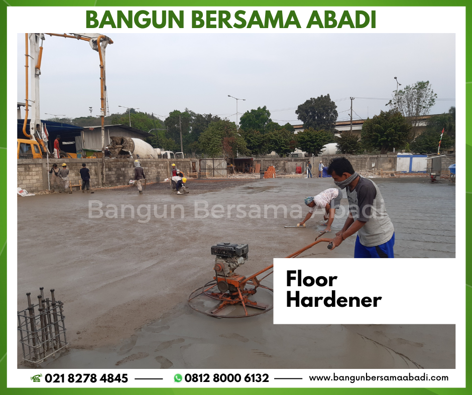 Jasa Floor Hardener - Bangun Bersama Abadi